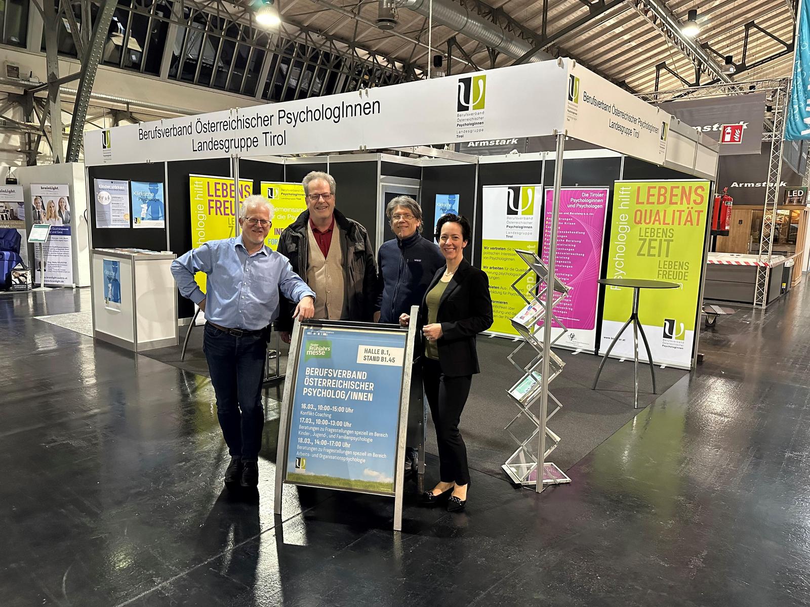 BÖP Tirol mit eigenem Stand auf der "Feel Good Messe" · BÖP